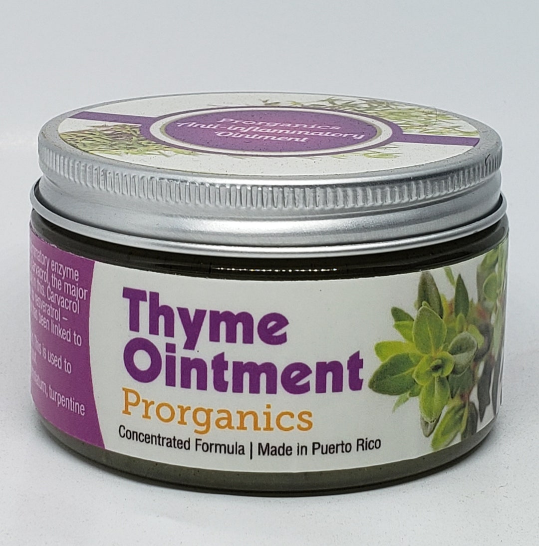 Rare Anti-inflammatory Thyme Ointment 4oz by Prorganics - Etsy