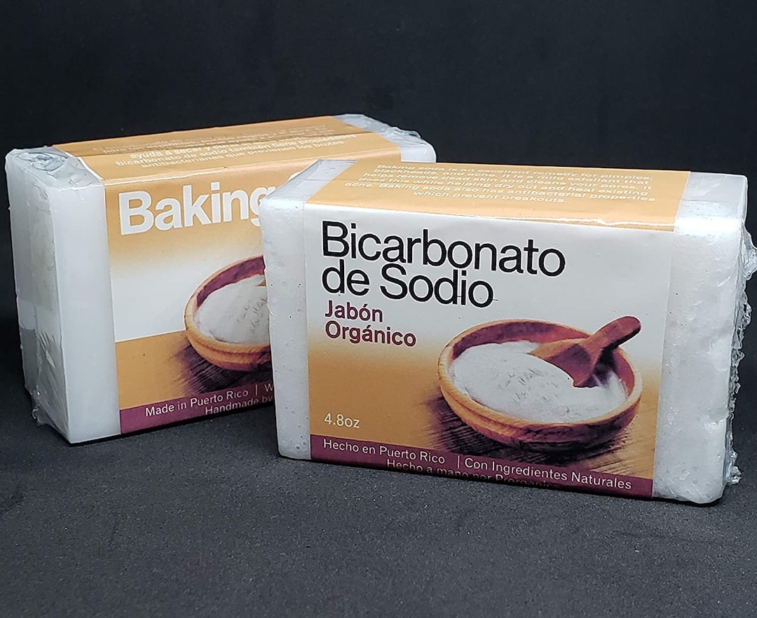 Baking Soda Organic Soap 5oz - Etsy