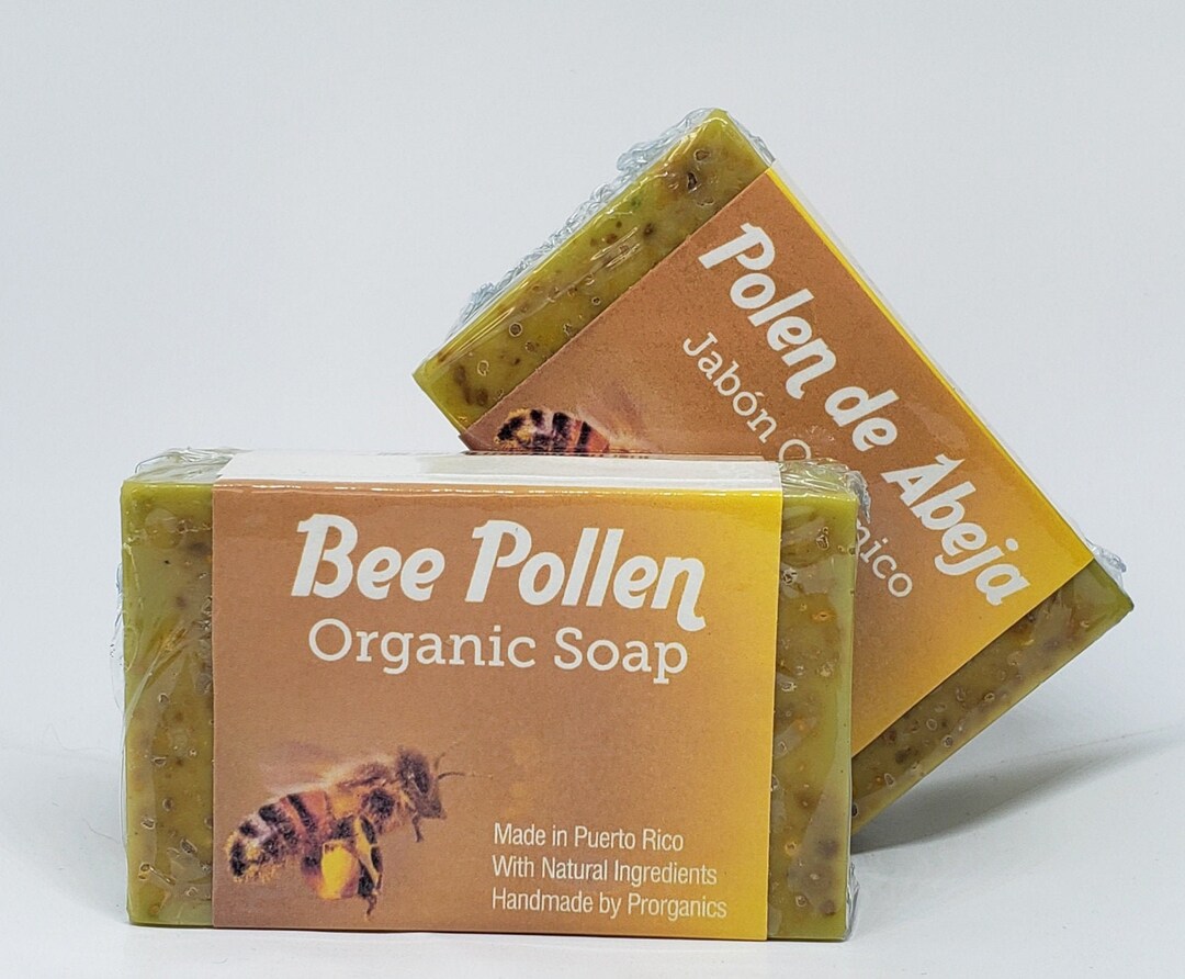 5oz Bee Pollen Organic Soap - Etsy
