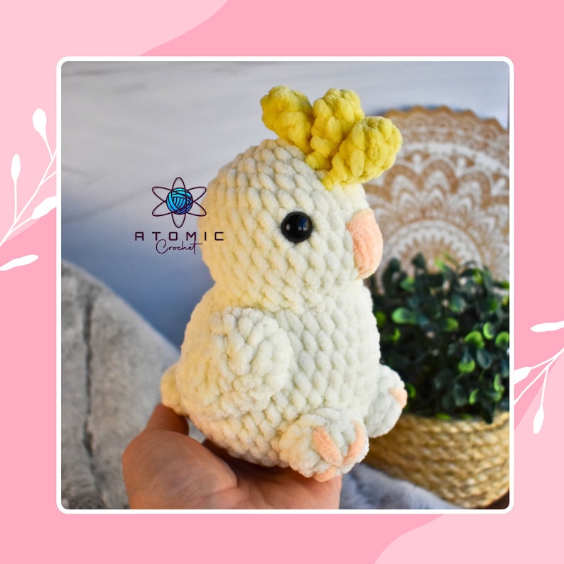 Cockatoo & Cockatiel Crochet Pattern, PDF DOWNLOAD ONLY - Etsy