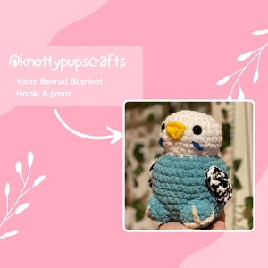 Mini Budgie Crochet Pattern, PDF DOWNLOAD ONLY - Etsy