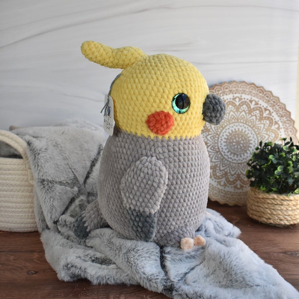 Cockatiel Plushie - Etsy