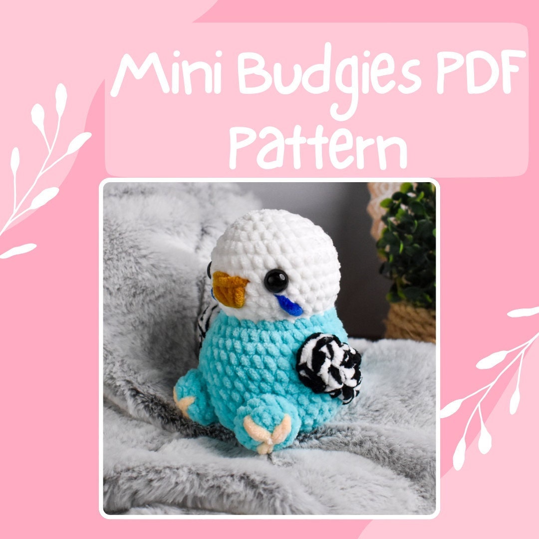 Mini Budgie Crochet Pattern, PDF DOWNLOAD ONLY - Etsy