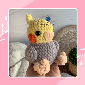 Cockatoo & Cockatiel Crochet Pattern, PDF DOWNLOAD ONLY - Etsy