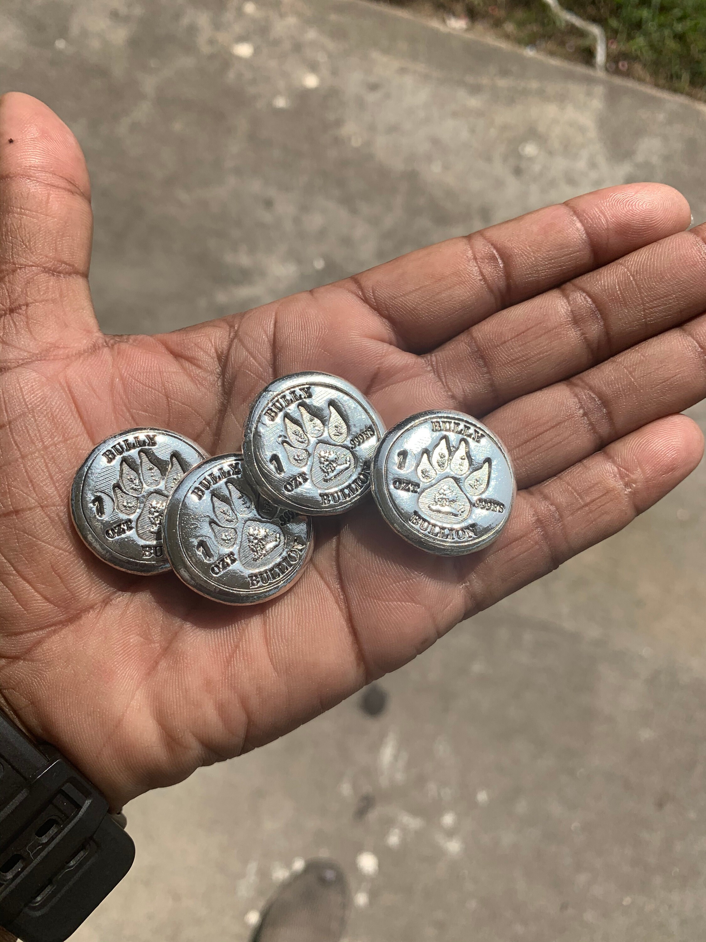 Bully Bullion Hand-poured .999fs Silver - Etsy