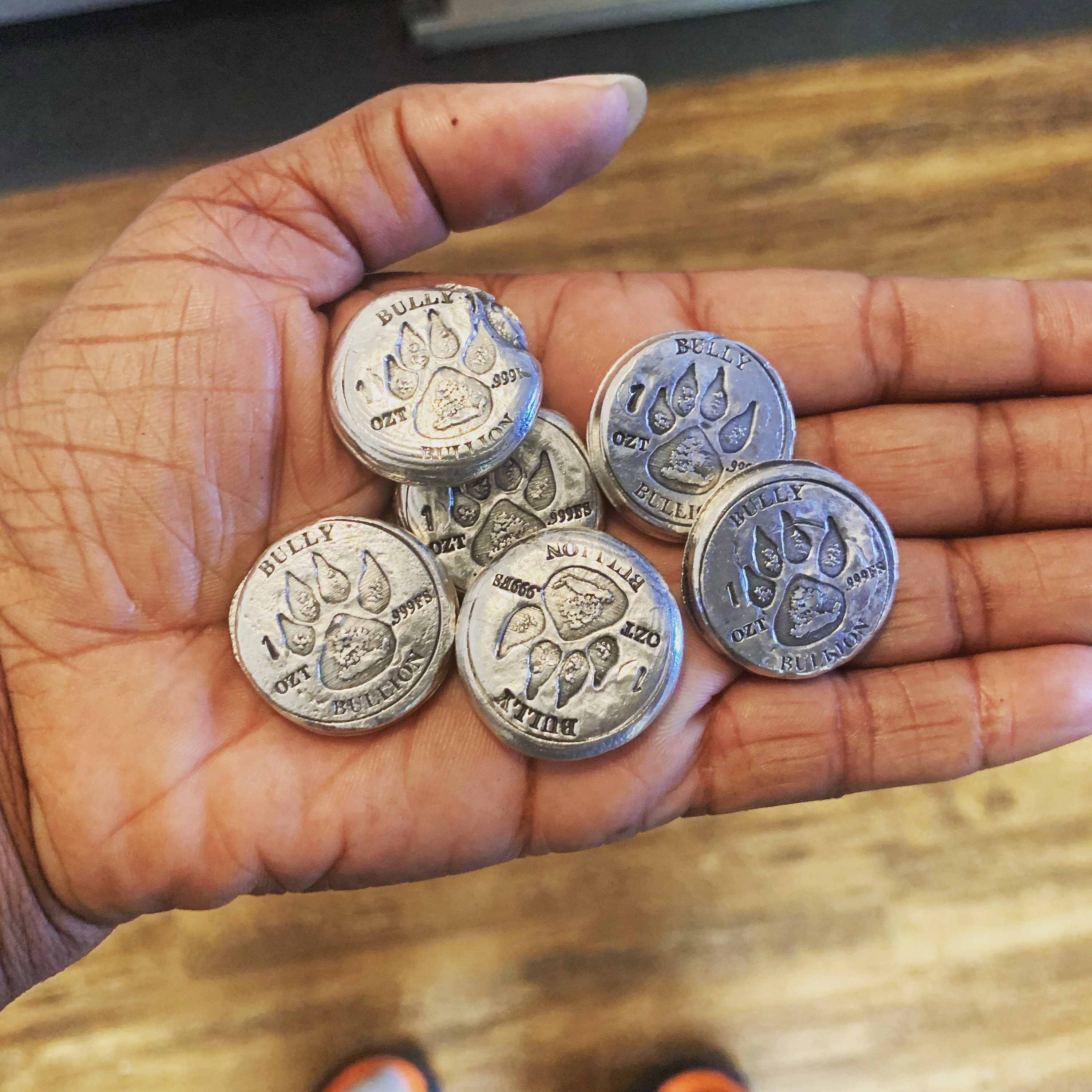 Bully Bullion Hand-poured .999fs Silver - Etsy