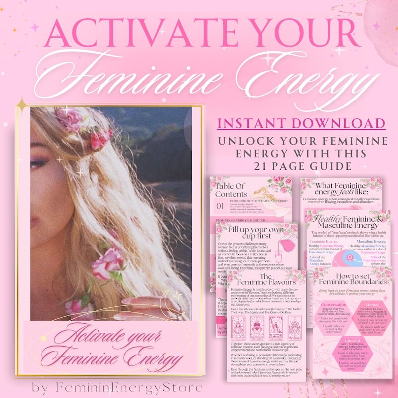 The Silent Feminine Power by Lana Cressel Pdf - Etsy Canada