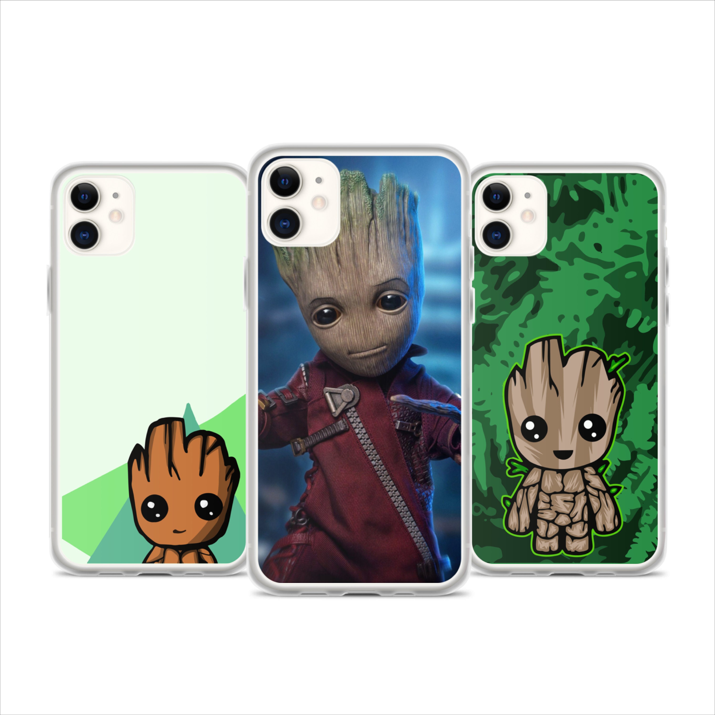 Cute Groot iPhone Case Guardians of the Galaxy Samsung Phone | Etsy