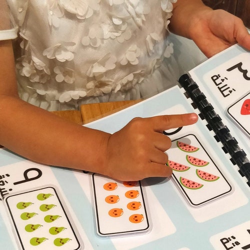 Arabic Busy Book Binder for Toddlerspreschoolers Arabic - Etsy
