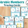 Arabic Alphabet Tracing Cards, Learn to Write the Letters, Alphabet ...