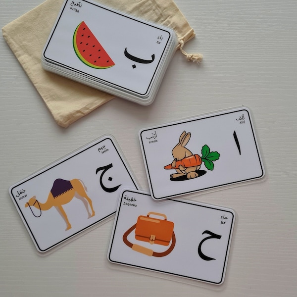 Alphabet Flashcards - Etsy