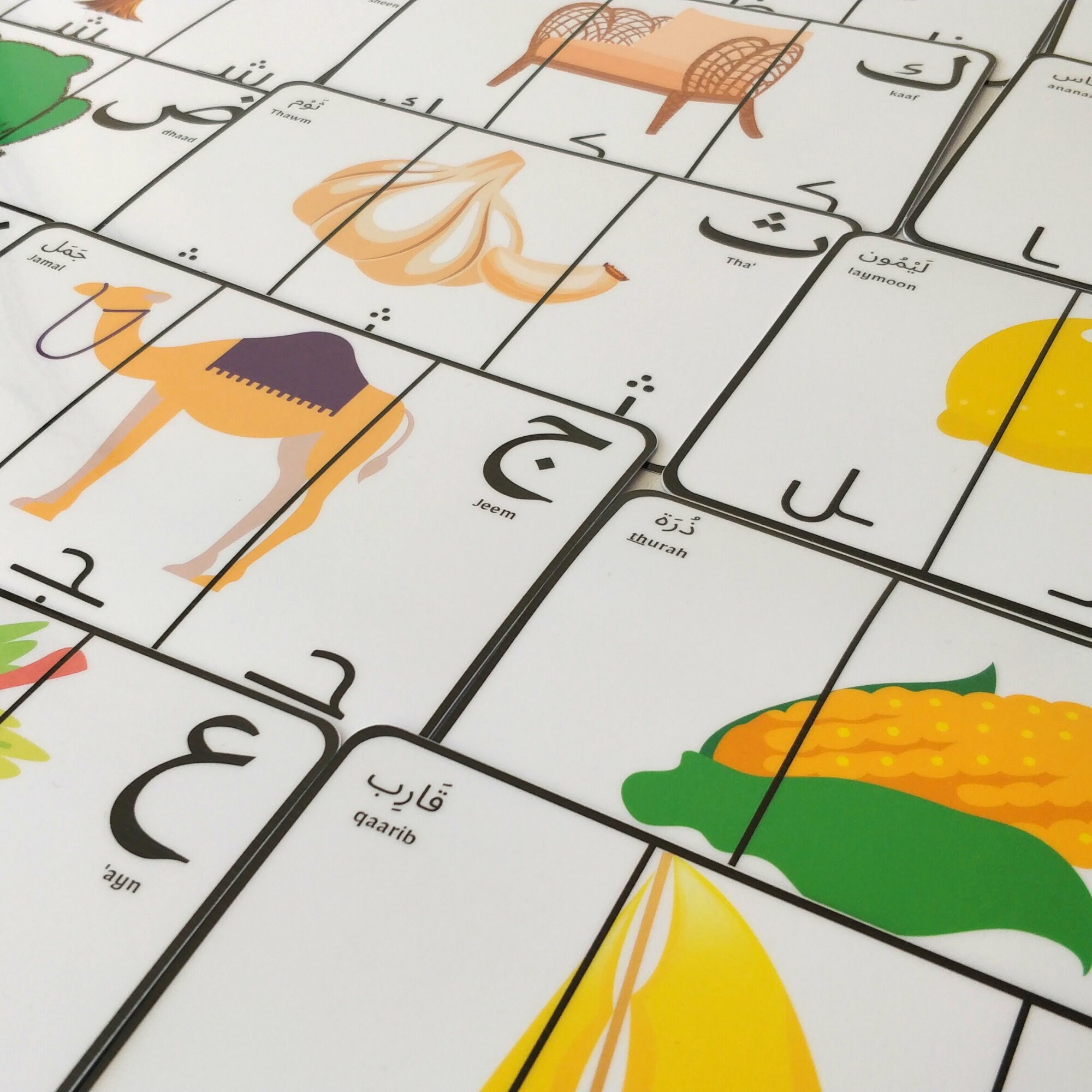 Arabic Alphabet 3 Letter Form Puzzles First Middle and Last - Etsy UK