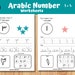 Arabic Numbers Worksheets,preschool Arabic, Arabic Numbers, Arabic ...
