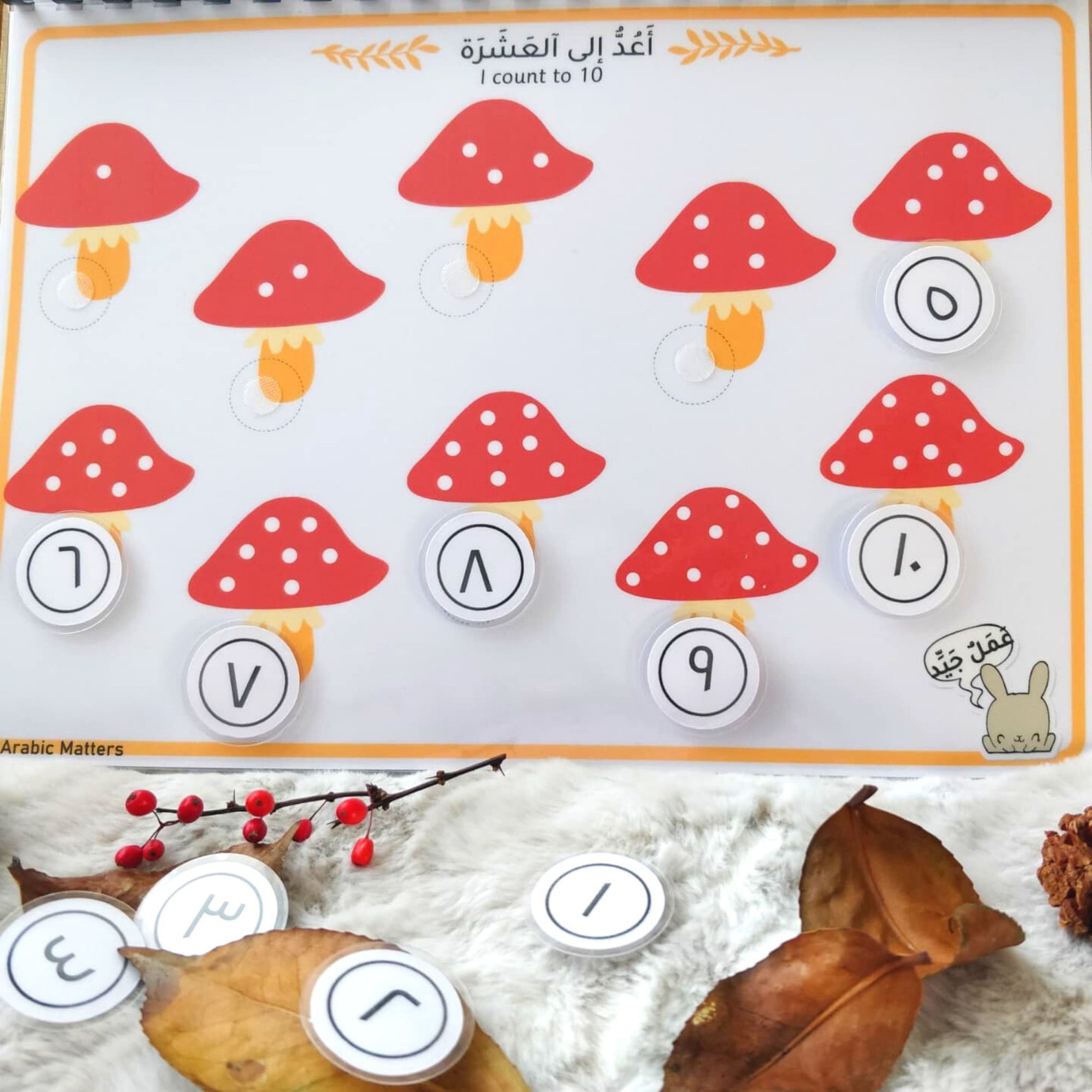 Arabic Busy Book Binder Toddler Preschooler Arabic Learning - Etsy