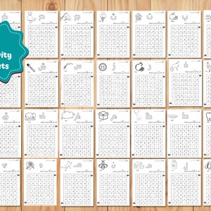 Arabic Alphabet Maze Worksheets- Fun Arabic Resource-letter Recognition ...