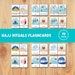 Hajj Rituals Flashcards, Step by Step Hajj Cards, Hajj Journey for Kids ...