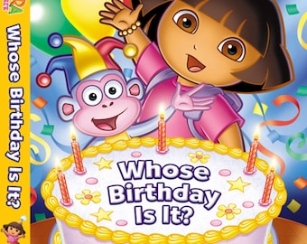 Personalized Dvd Whose Birthday is It - Etsy