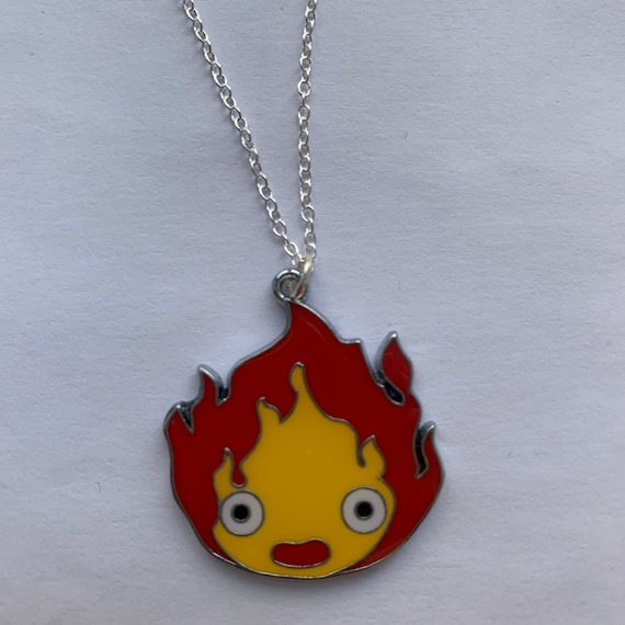 Calcifer From Howls Moving Castle Necklace | Etsy