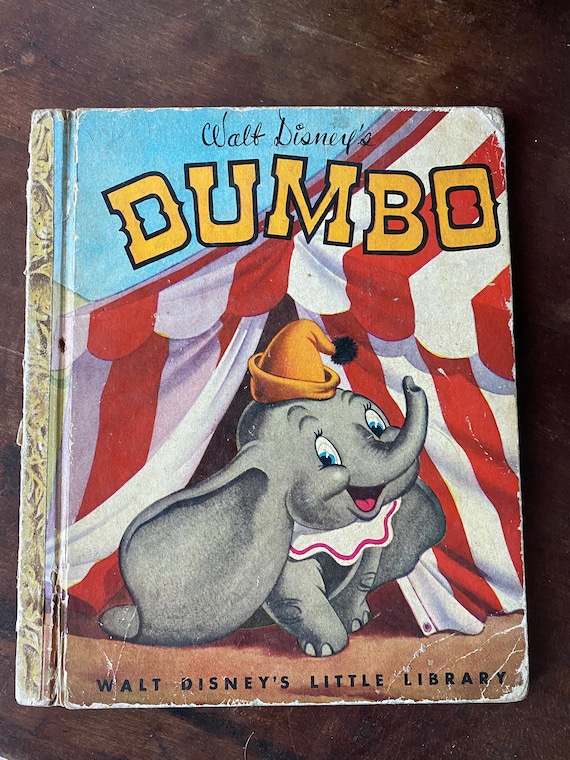 Walt Disneys DUMBO Walt Disneys Little Library Book Circa - Etsy Ireland
