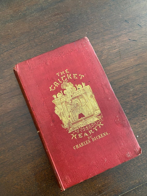 Charles Dickens. the Cricket on the Hearth. A Fairy Tale of - Etsy