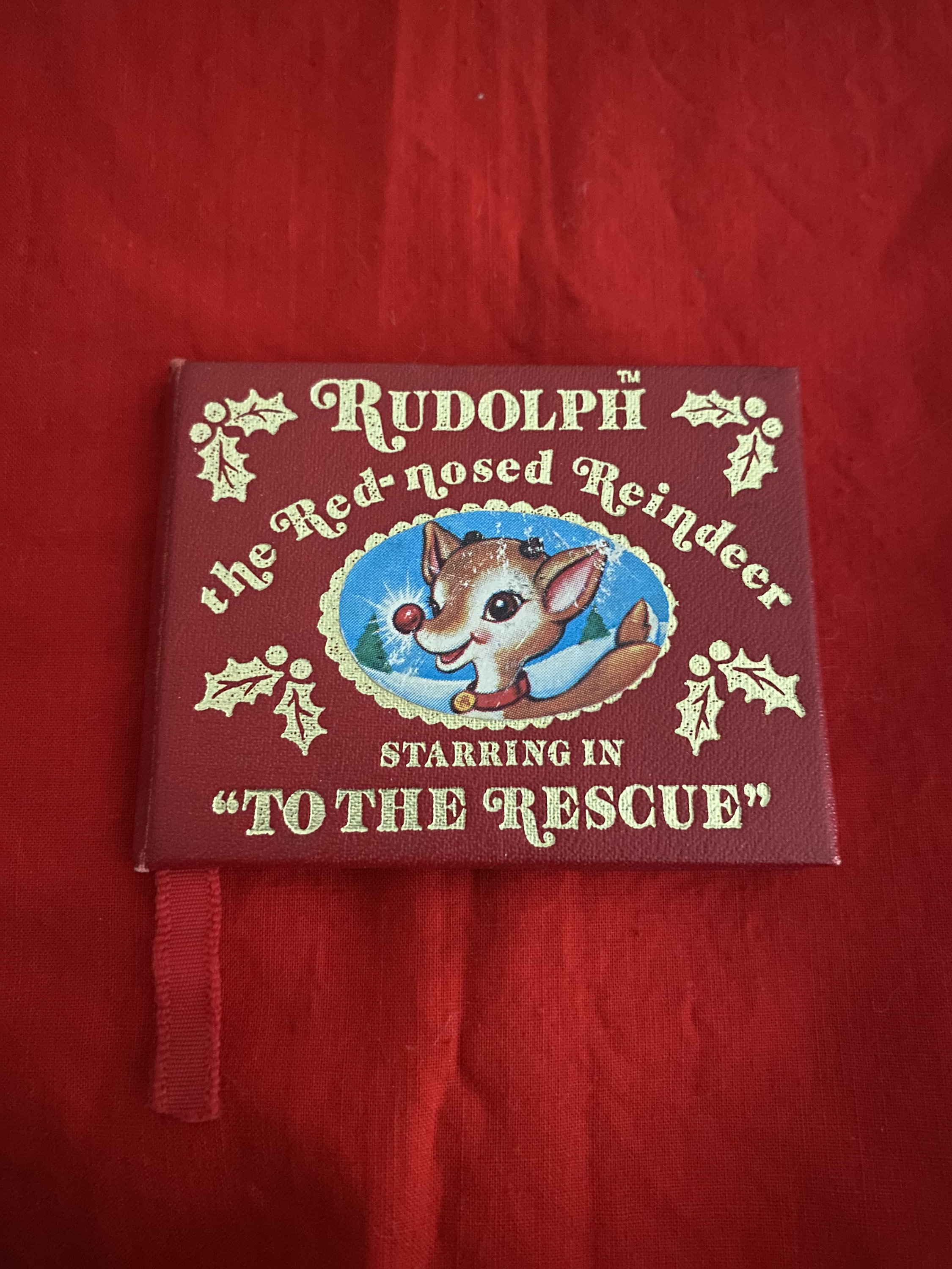 Vintage 1981 rudolph the Red Nosed Reindeer to the Rescue Comic Book ...