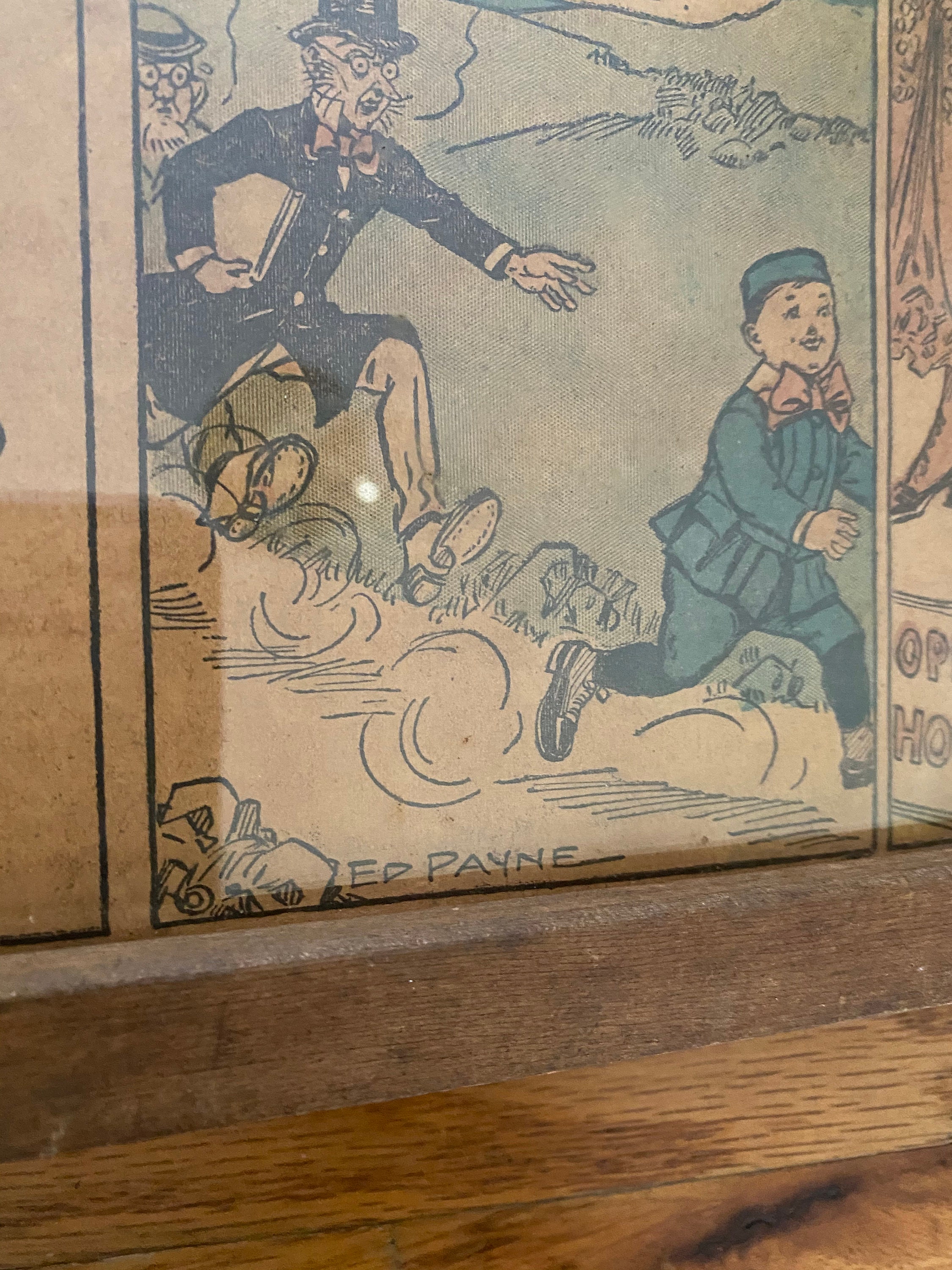 Ed Payne Billy the Boy Artist Comic Strip May 10,1908 - Etsy UK