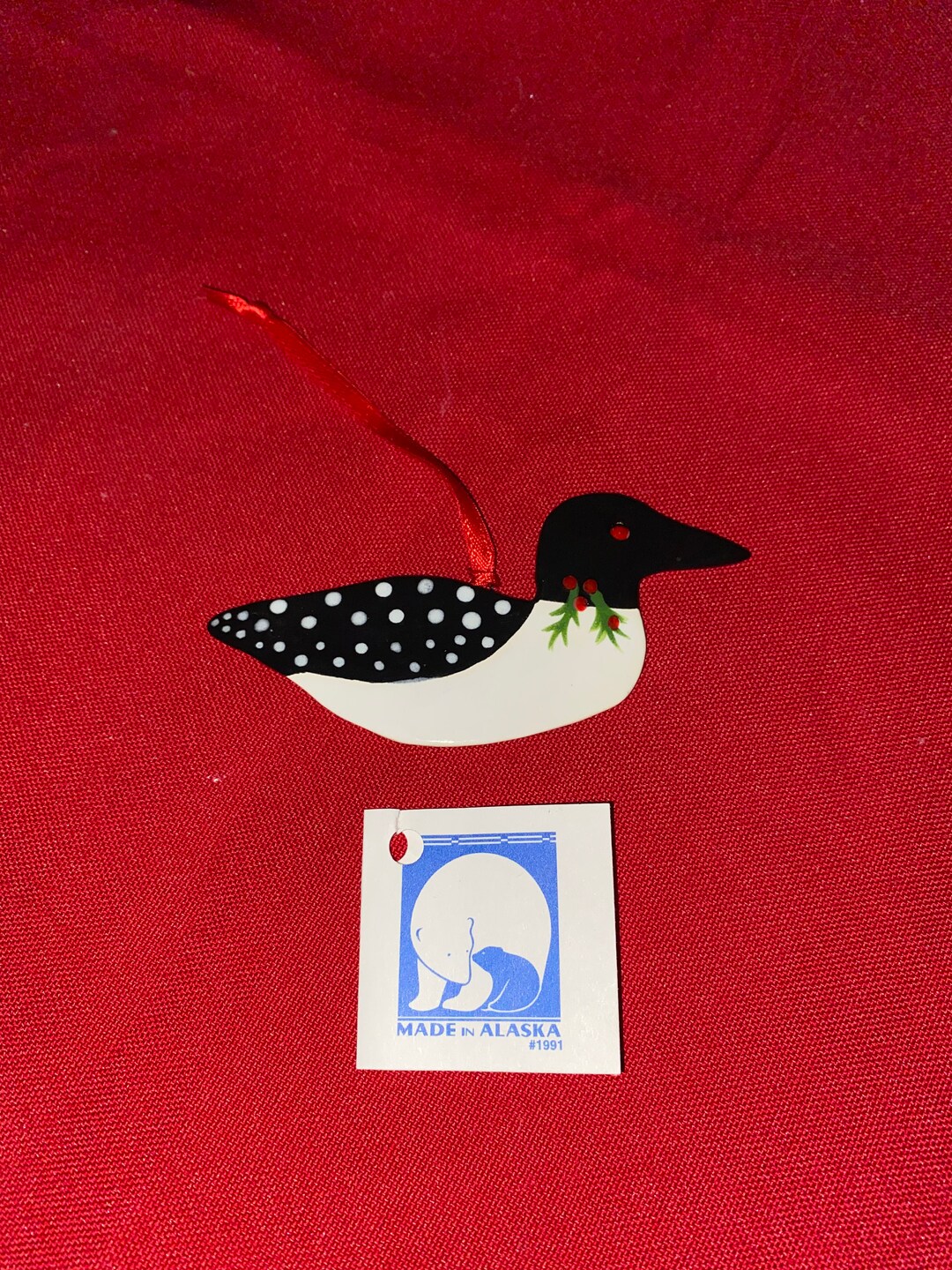 Vintage Alaska’s State Bird ‘willow Ptarmigan’ Porcelain Christmas ...