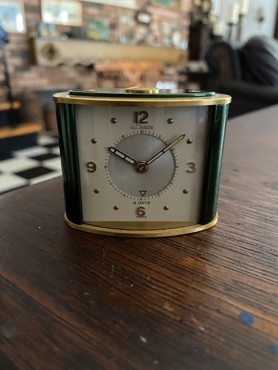 Jaeger Lecoultre 8 Day Alarm Swiss Travel Desk Clock - Etsy