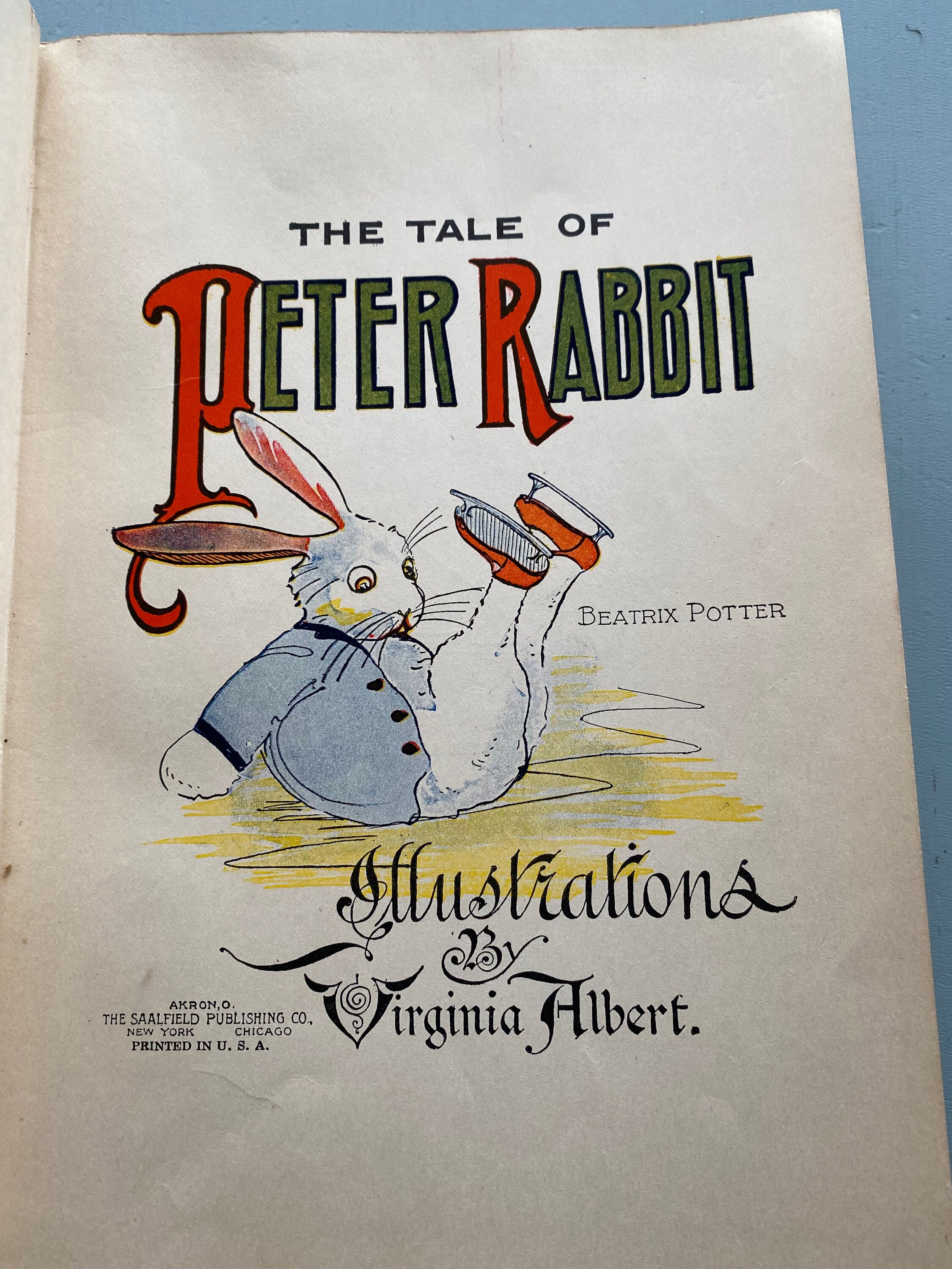 Peter Rabbit Stories the Tale of Peter Rabbit Beatrix Potter 1916 - Etsy