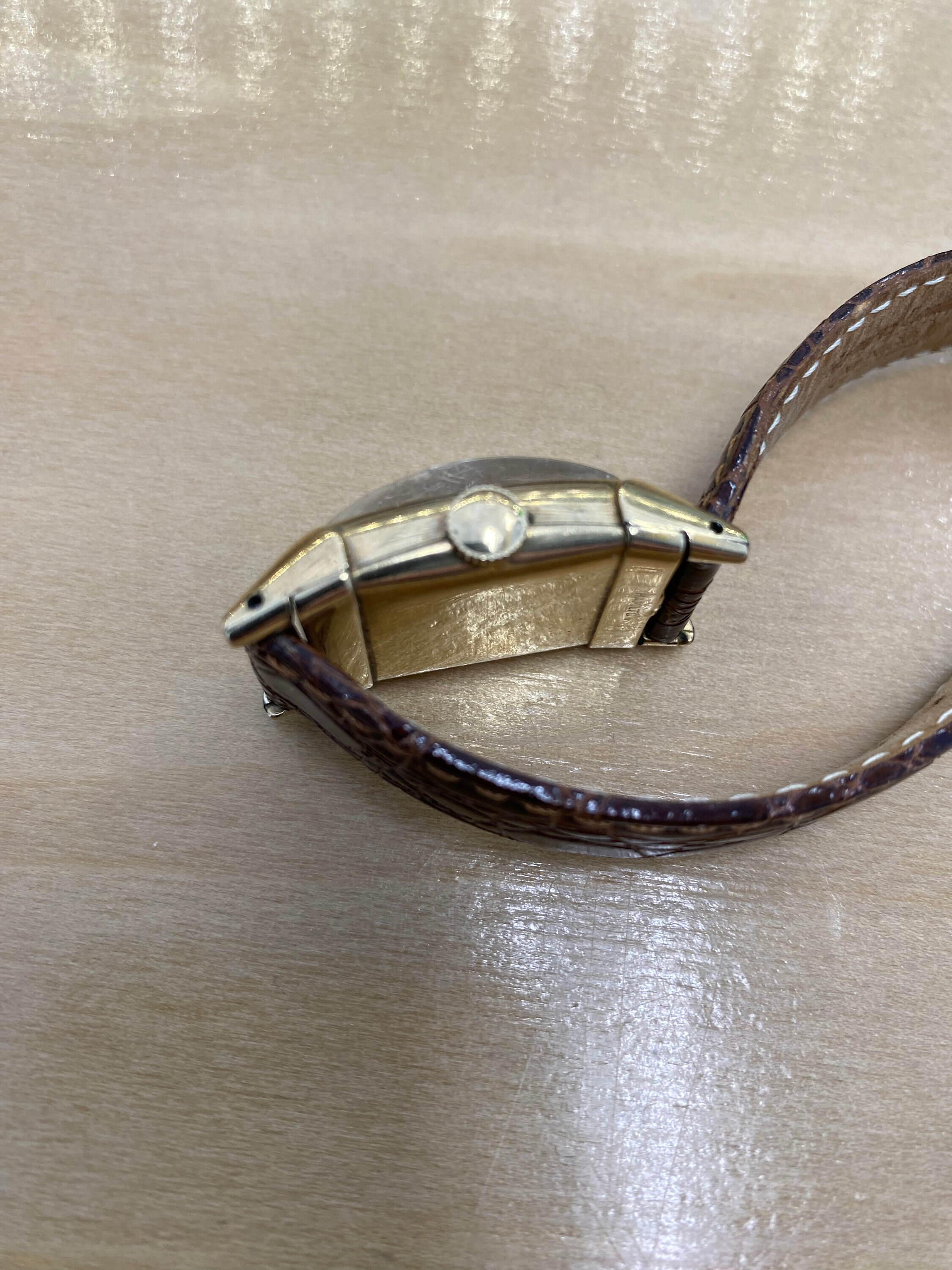 Vintage Hamilton 10k Gold Filled Tonneau Shape Art Deco Wrist Watch C ...