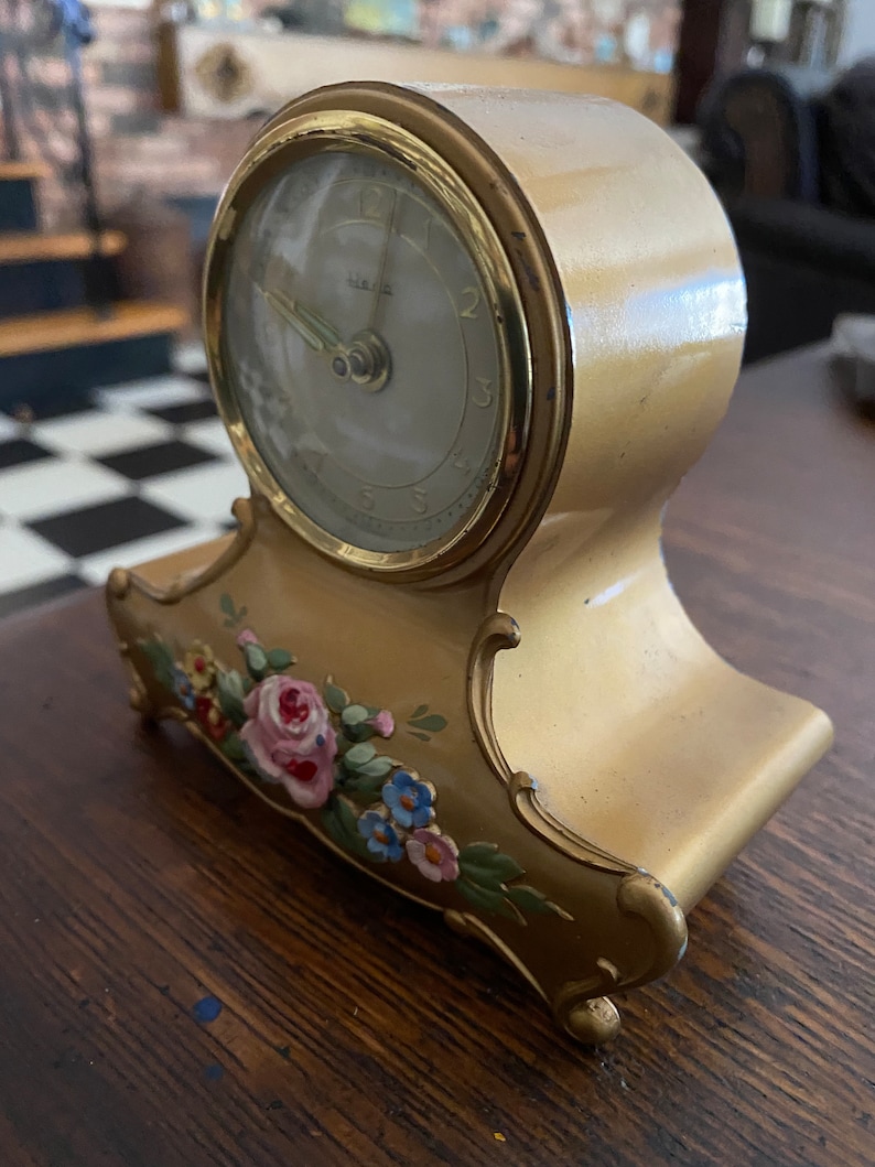 Vintage Heco Alarm Music Box Table Top Clock ~ West Germany - Etsy