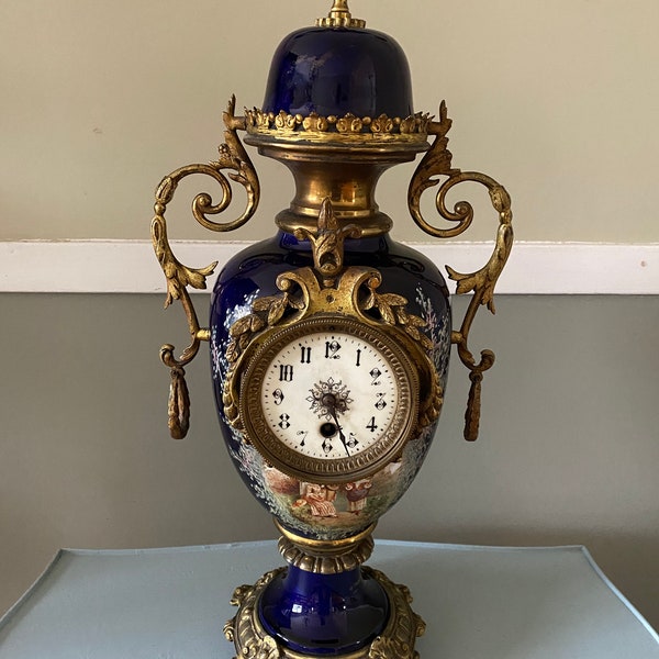 French Sevres Clock - Etsy