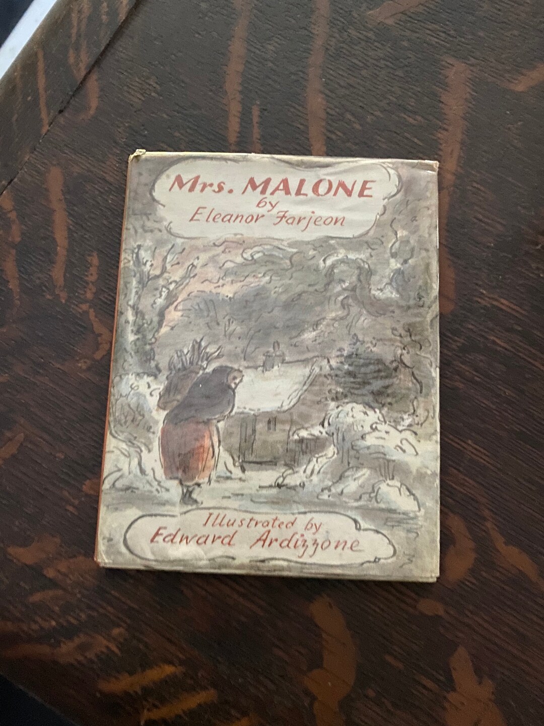 Mrs. Malone by Farjeon, Eleanor; Illustrated by Edward Ardizzone - Etsy
