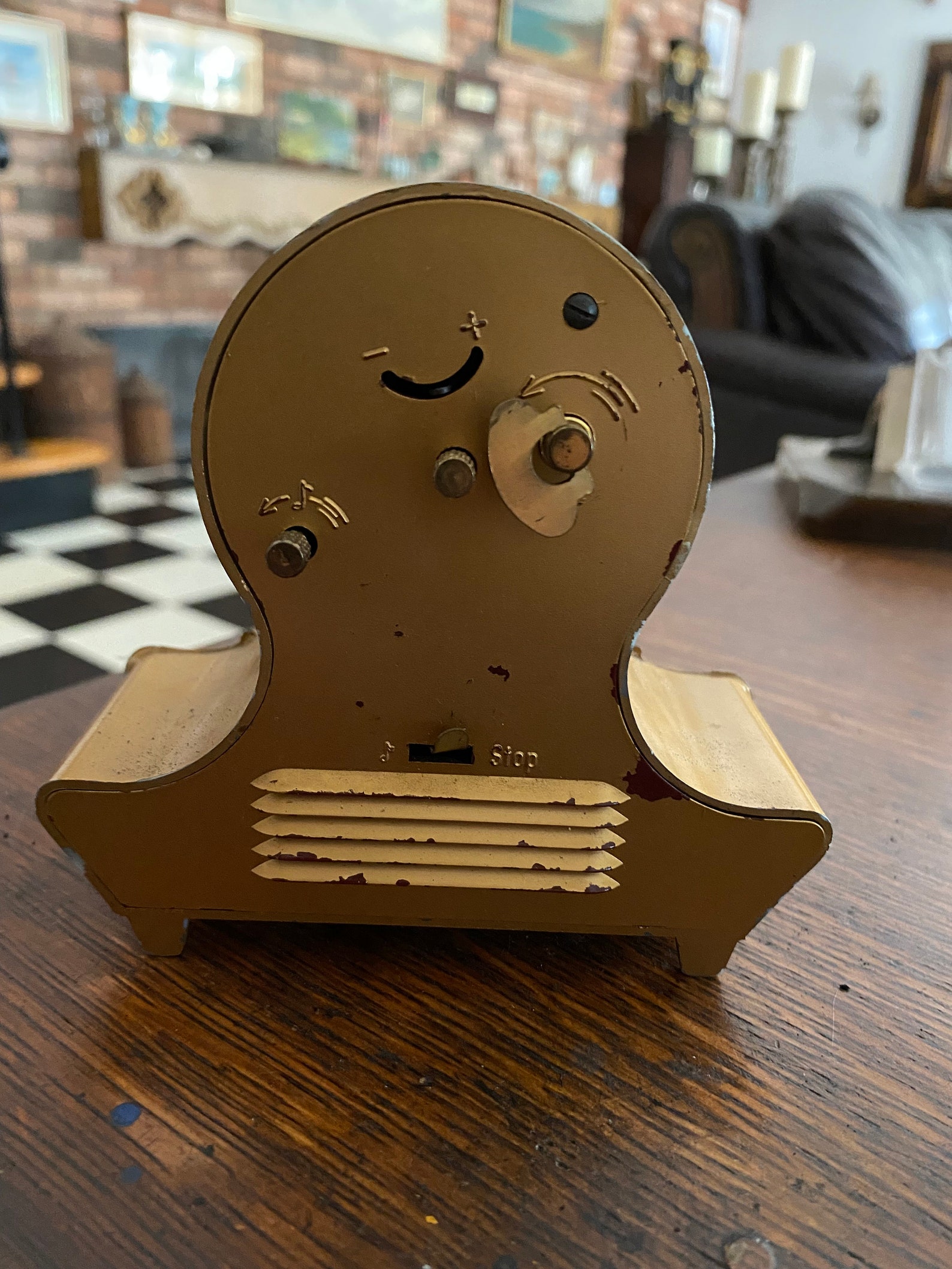 Vintage Heco Alarm Music Box Table Top Clock ~ West Germany - Etsy