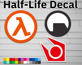 Black Mesa Logo Vinyl Decal Half-life - Etsy