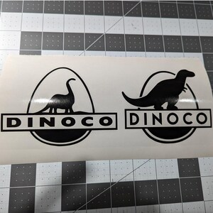 Dinoco Decal (for Car Laptop Window Tumbler Water Bottle) Sticker ...