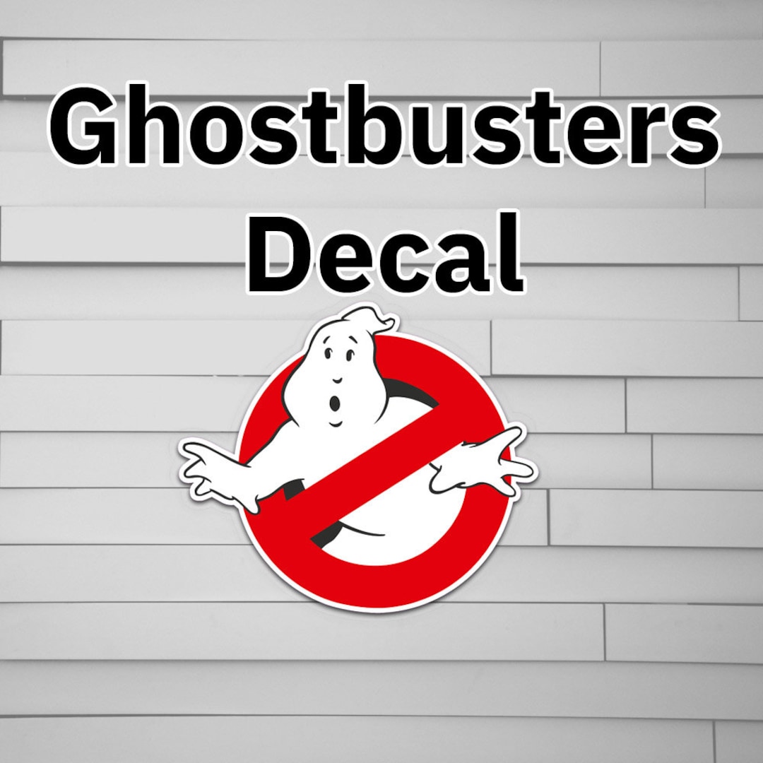 Ghostbusters Decal (vinyl for Car Laptop Window Tumbler Water Bottle ...