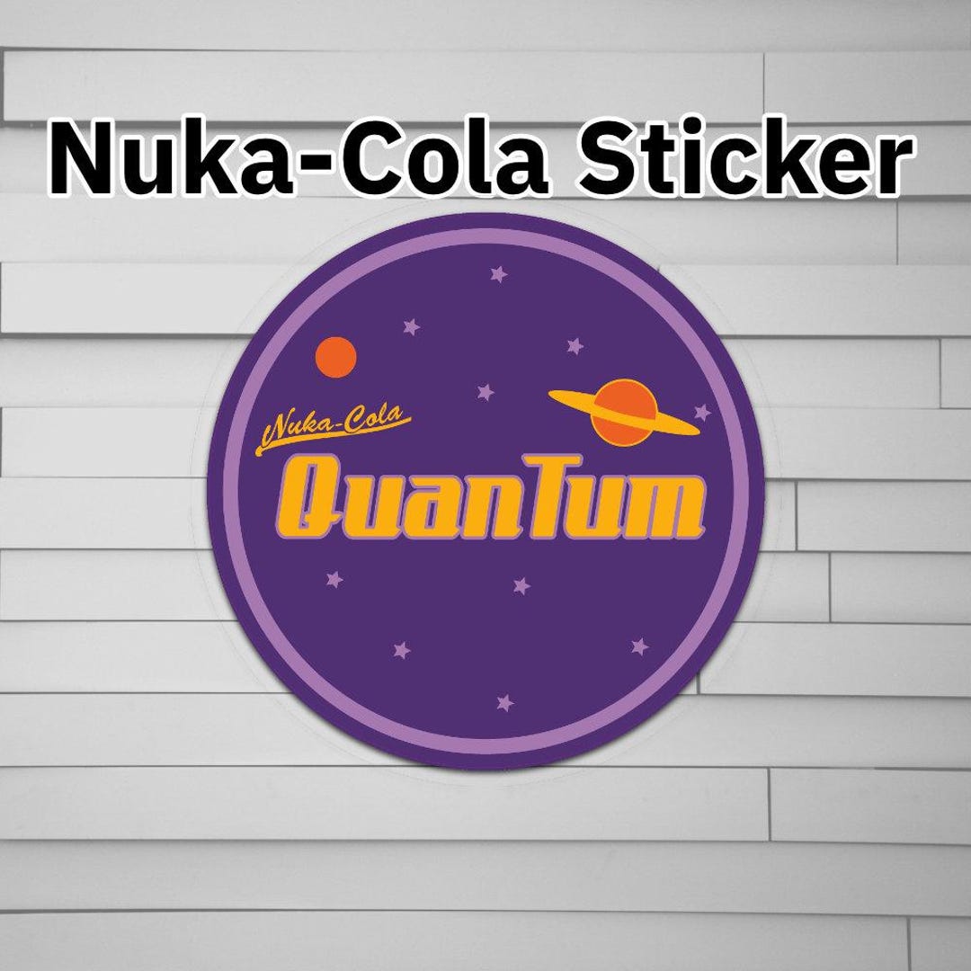Nuka-cola Quantum Vinyl Decal Nuka Cola (sticker, Car Laptop Window ...