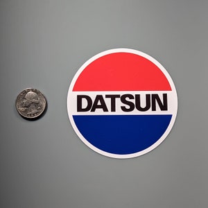 Datsun Vinyl Decal Sticker (vinyl for Car Laptop Window Tumbler Water ...