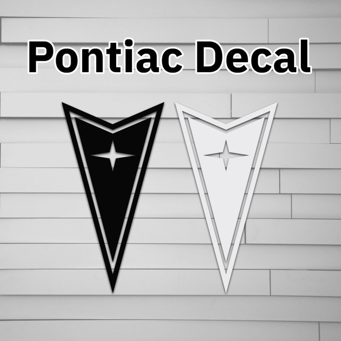 Pontiac Vinyl Decal sticker Car Laptop Window Tumbler - Etsy