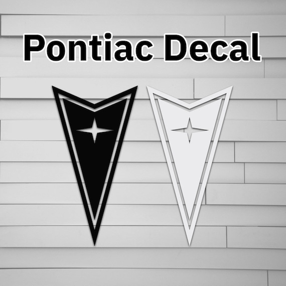 Pontiac Vinyl Decal sticker Car Laptop Window Tumbler | Etsy