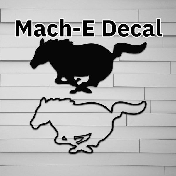 Ford Mach E Sticker - Etsy