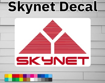 Skynet Logo Vinyl Decal - Etsy