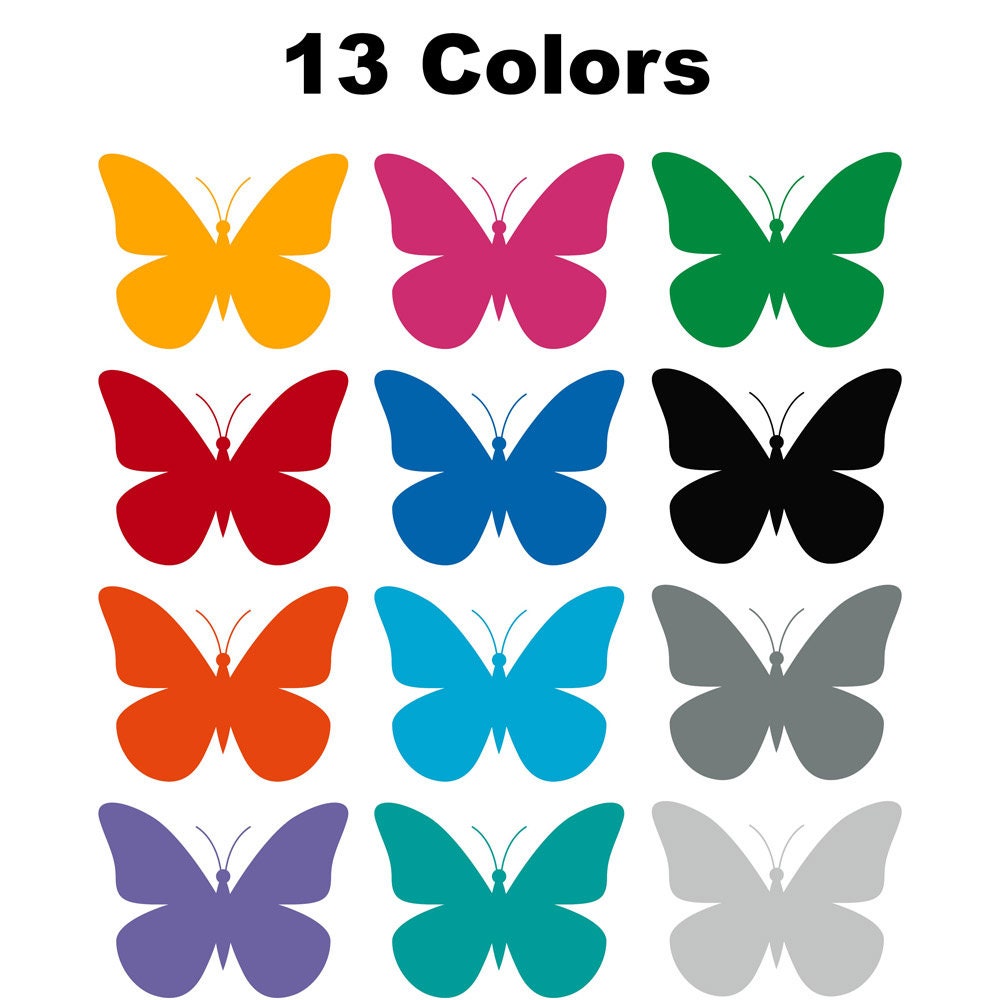 Decal Butterfly Car Decal Car Sticker Window Decal Window | Etsy