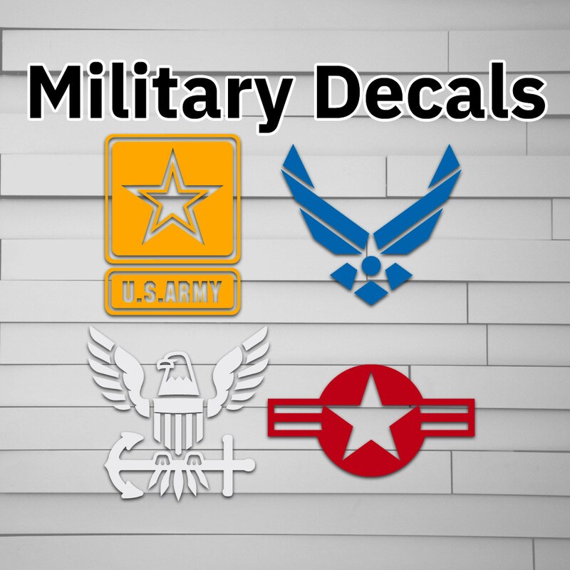 Military Decal - Etsy