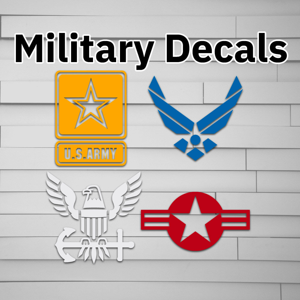 US Military Vinyl Decal Army Navy Air Force for Car Laptop - Etsy
