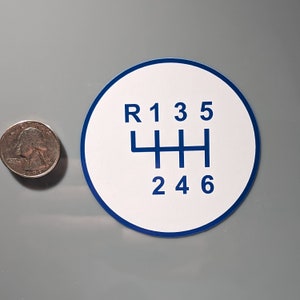 Shifter Vinyl Decal sticker, Car, Laptop, Window, Tumbler, Manual Jdm ...