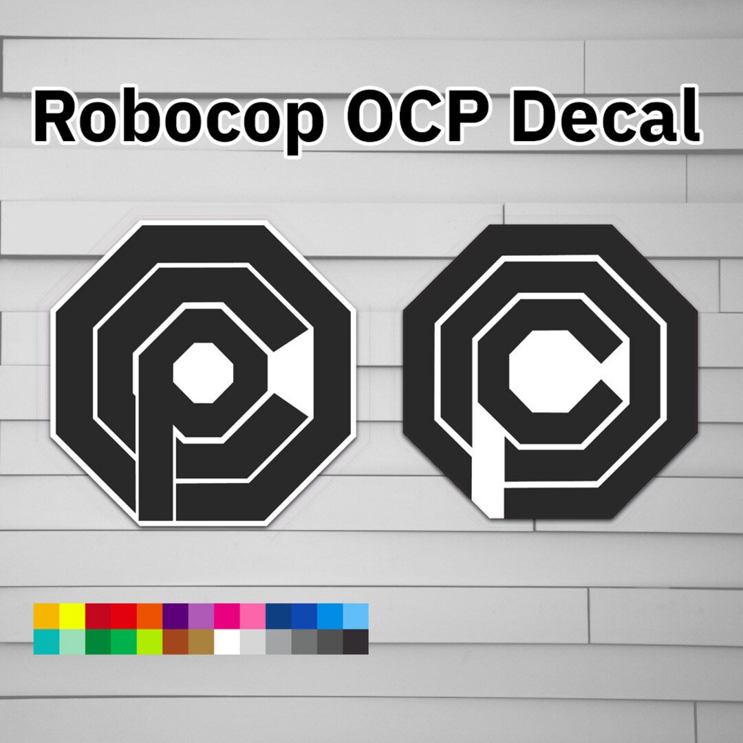 Omni Consumer Products Sticker Decal Robocop OCP for Car Laptop Window ...