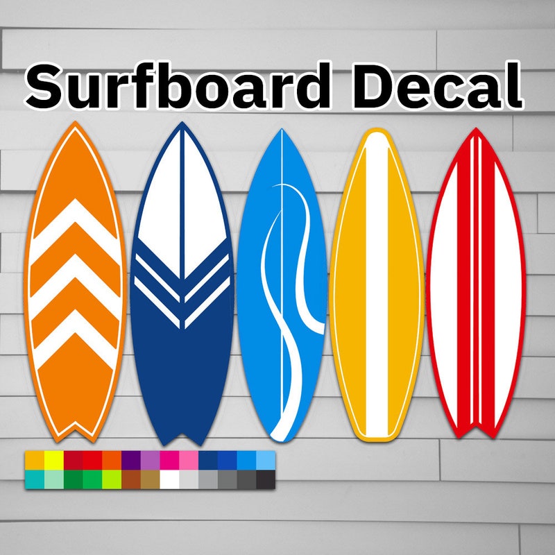 Surfing Car Stickers - Etsy
