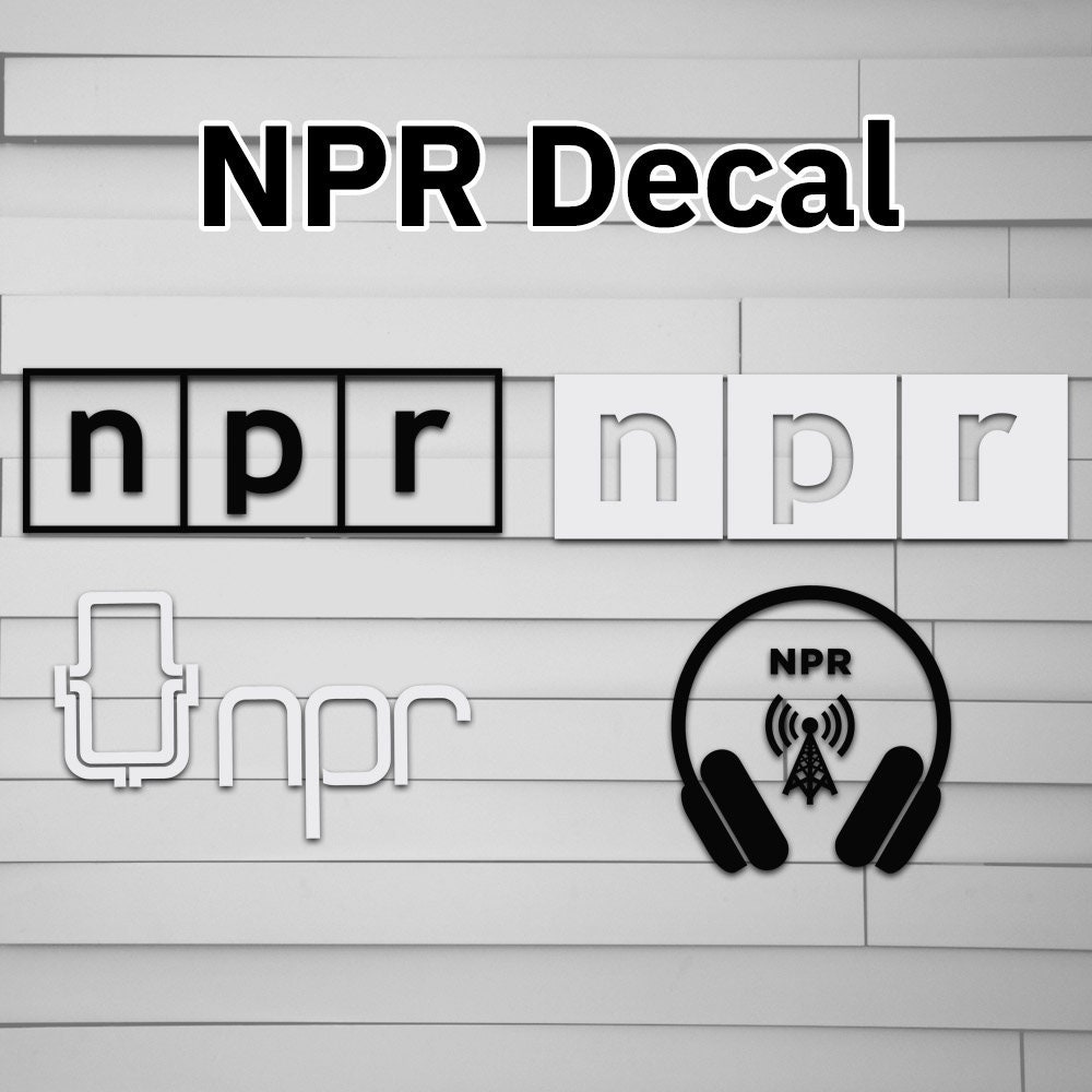 Npr Window Decal Npr Shop